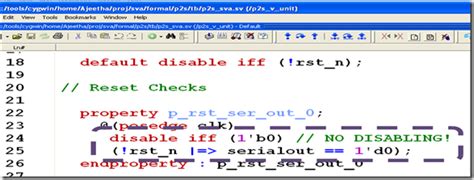 systemverilog for verification sva default disable a boon or a bane