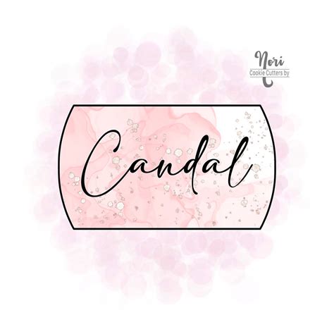 Candal Plaque Cookie Cutter Cn1748 Cc By Nori