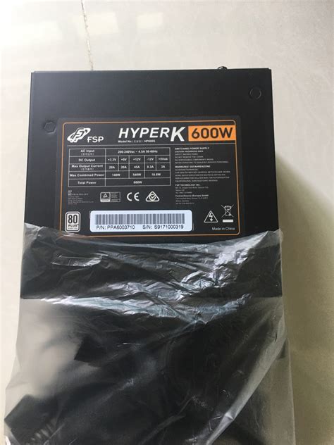 Fsp Psu Hyper 600w Computers And Tech Parts And Accessories Computer Parts On Carousell