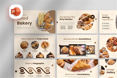 Bakery Shop PowerPoint Template Presentation Template