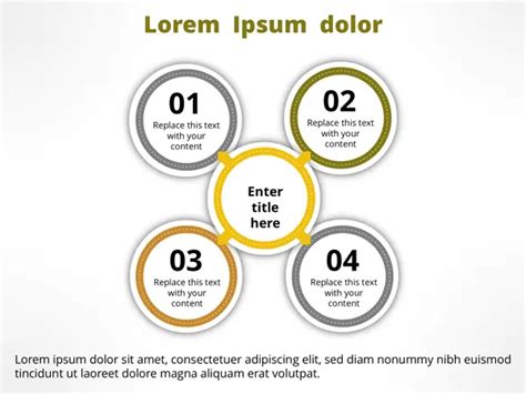 Radial Process PowerPoint Diagram Slide Radial Process Diagram Diagram For PowerPoint