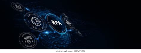 Rpa Robotic Process Automation Innovation Technology Stock Illustration 2223671731 Shutterstock