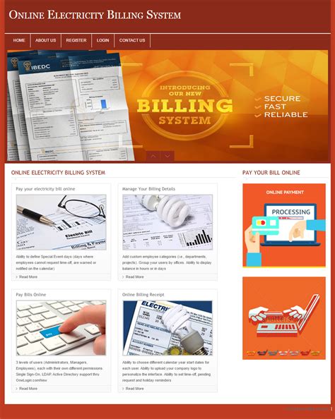 Php And Mysql Project On Electricity Billing System