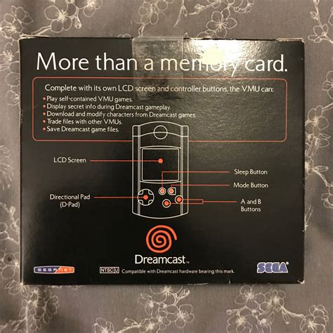 Visual Memory Unit Model Number HKT 7000 SEGADriven
