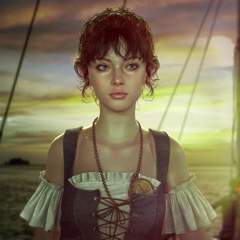 3d Girl Character Modeling Behance