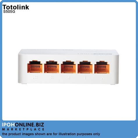 Totolink S505g 5 Port Gigabit 1000mbps Ethernet Switch
