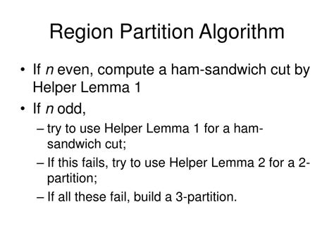 Ppt Finding Equitable Convex Partitions Of Points And Applications Powerpoint Presentation