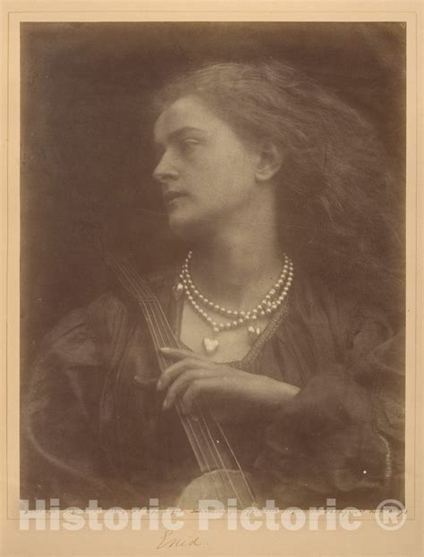 Photo Print Julia Margaret Cameron And Enid Sang Historic Pictoric