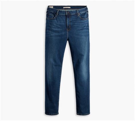 724™ High Rise Straight Jeans Plus Size Blue Levis® Gb