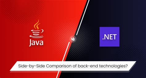 Java Vs Net Side By Side Comparison Of Backend Technologies 2024 Cllax Top Of IT