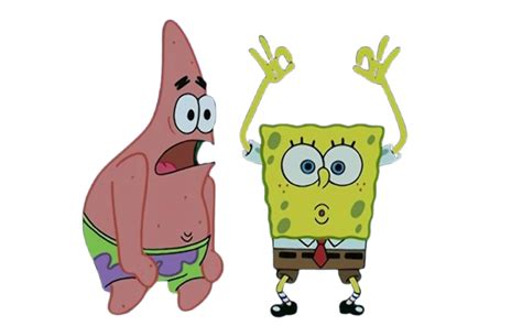 Spongebob With Patrick Render Vector 2 By Jakeyt2009 On Deviantart