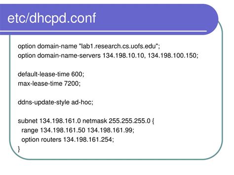 PPT DHCP PowerPoint Presentation Free Download ID 4023488