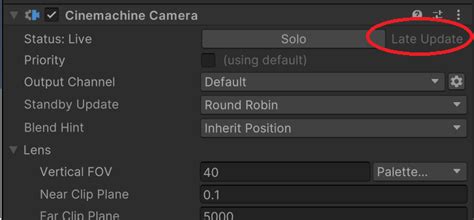 Cinemachine Camera Stuttering Issue Unity Engine Unity Discussions