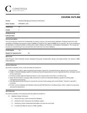 Fundamentals Of Database Management Systems Design Querying Course Hero