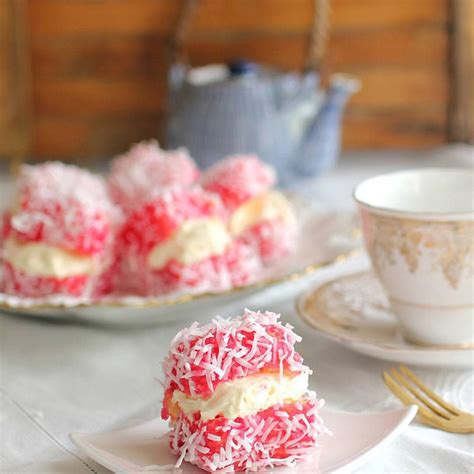 Raspberry Lamingtons Recipe The Skillful Cook