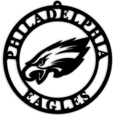 Eagles Football Logo Black And White Premium Vector Eagle Football