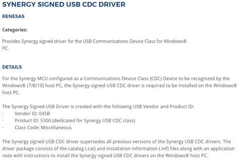 Signed Cdc Acm Driver For Windows Wheremopla