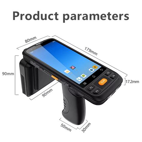 UHF Android PDA Device Handheld Barcode Scanner For Inventory Data Terminal Supplier China