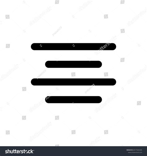 Align Centre Icon Images Stock Photos Vectors Shutterstock