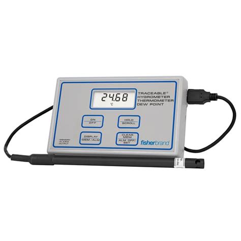 Fisherbrand Certified Traceable Digital Hygrometerthermometers