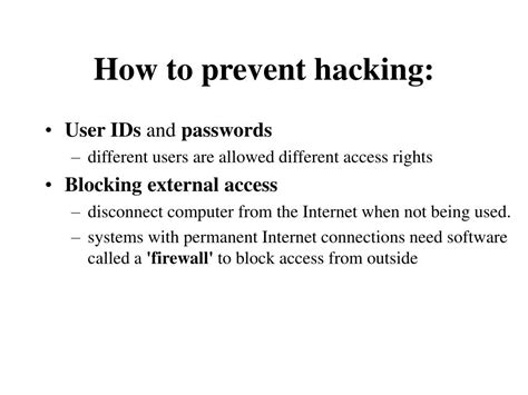 PPT Hacking PowerPoint Presentation Free Download ID