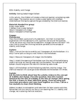 Stability And Change By Adamson Science Corner TPT