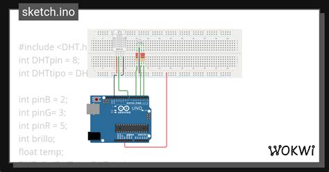 SENSORES Y ACTUADORES Wokwi ESP32 STM32 Arduino Simulator