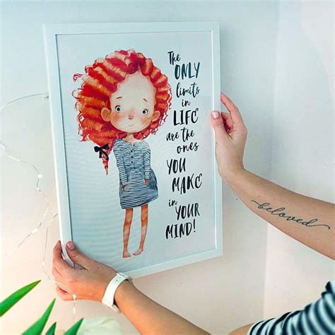 Постер в рамці The Only Limits In Life 21х30см A4 Wmt4 018 1262979 — купити на Eva Ua