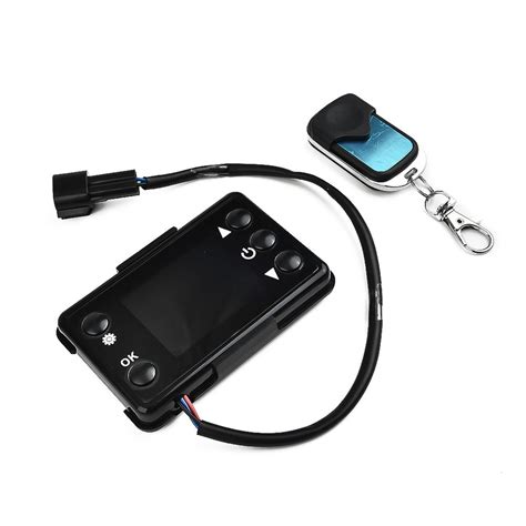 Lcd Monitor Switch And Remote Controller For Truck Car Diesel Air Parking