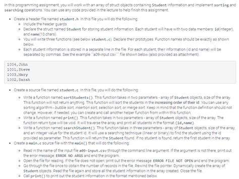 Solved In This Programming Assignment You Will Work With An