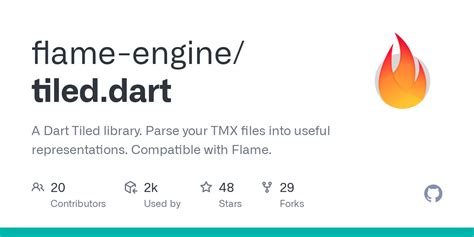 Github Flame Enginetileddart A Dart Tiled Library Parse Your Tmx