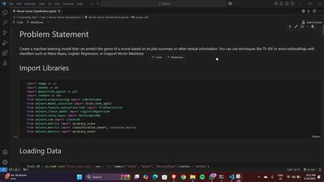 Machinelearning Nlp Codsoft Machinelearning Nlp Codsoft Sarang Kokane
