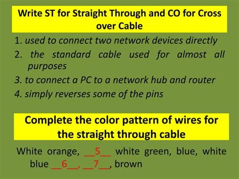 Lesson 1 Creating Ethernet Cable Pptx Computer Networking