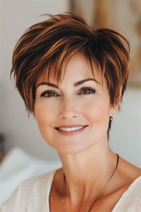 35 Easy Wash And Wear Haircuts For Women 50 Layered Pixie With Warm