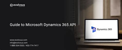 Guide To Microsoft Dynamics 365 Api Evolvous