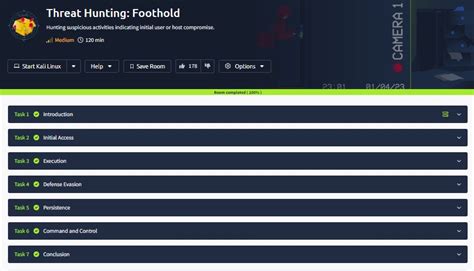 tryhackme room threat hunting techniques lidor roccah posted on the
