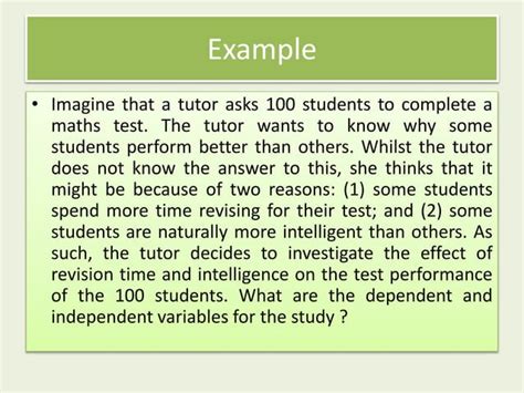 Types Of Variables In Research PPTX