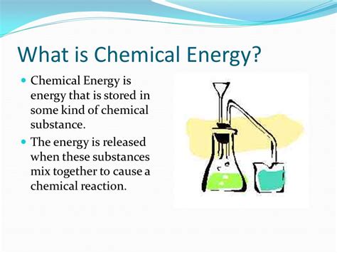 Pictures Of Chemical Energy
