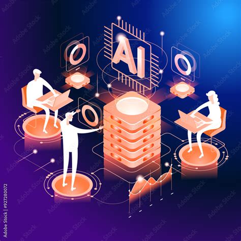 Artificial Intelligence Tool For Data Analysis Ai Technology For Charts And Marketing Strategy