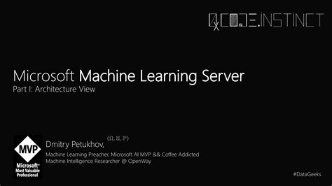 Microsoft Machine Learning Server Architecture View Pptx