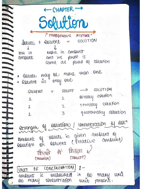 Solution Notespdf Pdf