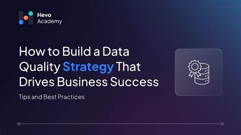 Building An Actionable Data Quality Strategy