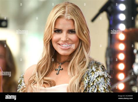 Jessica Simpson Performs On Nbcs Today Show At Rockefeller Center In