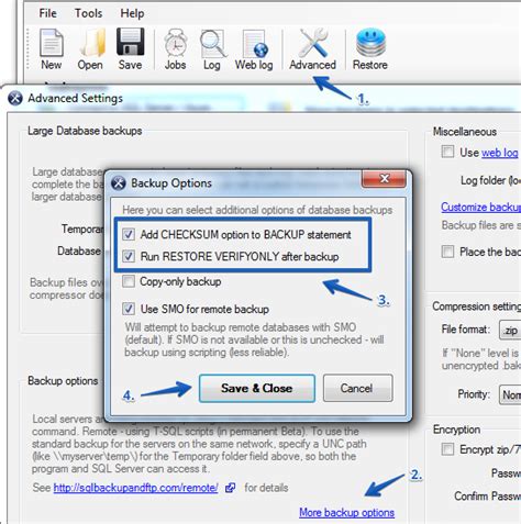 Sqlbackupandftpchecksum Sql Server Backup Academy