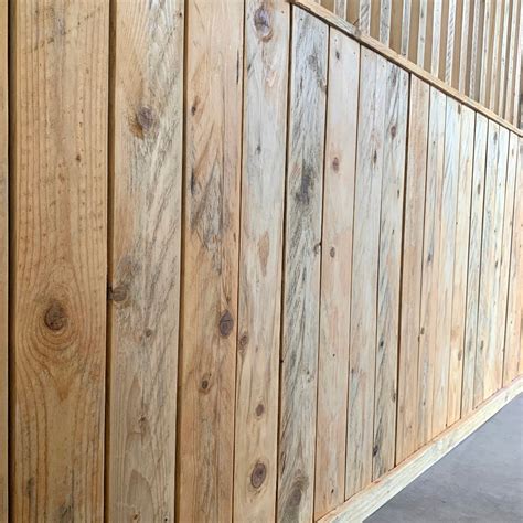 New Pallet Wood Cladding 100mm Width Sanded The Scaff Shop