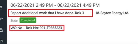 Mwo Additional Work Task Not Showing In Iee 10 Ifs Community