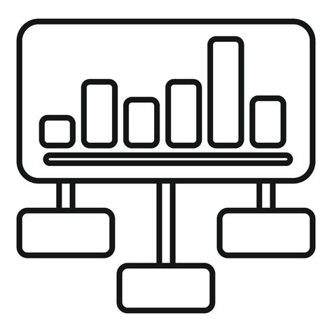 Data Analysis Bar Chart Diagram Icon Drawing 74349341 Vector Art At