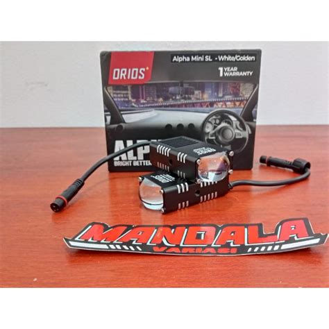 Jual Mini Laser 1 Mata Orios Alpha 50 W Blue Lenss Slim Shopee Indonesia