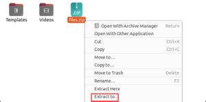 How To Unzip A File In Ubuntu