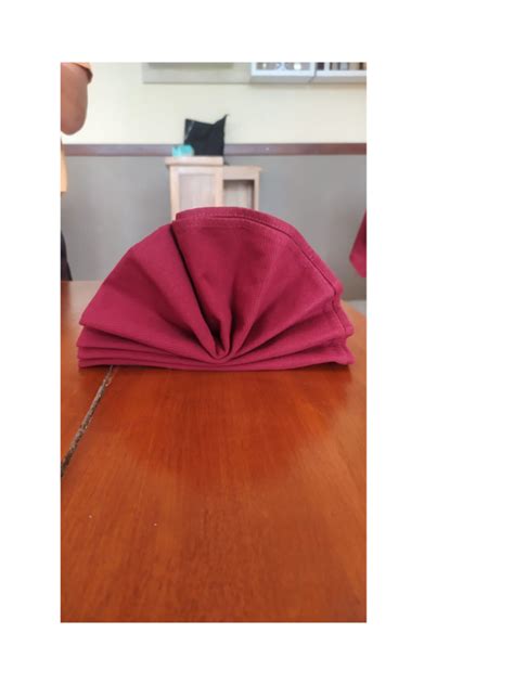 Praktek Melipat Nepkin Pdf